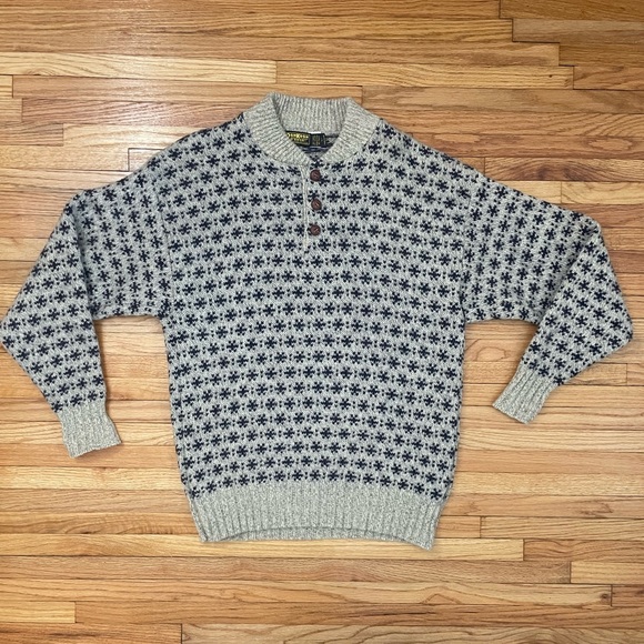 OshKosh B'gosh | Sweaters | Osh Kosh Vintage Wool Ski Sweater | Poshmark